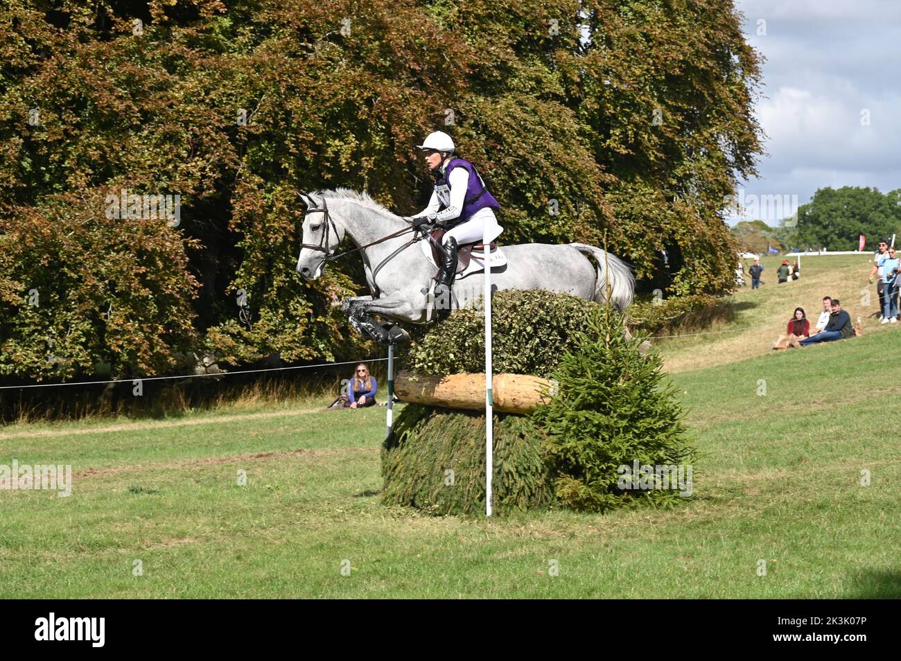 Georgie Campbell sur Darcy de la Rose, phase de fond de la compétition ...
