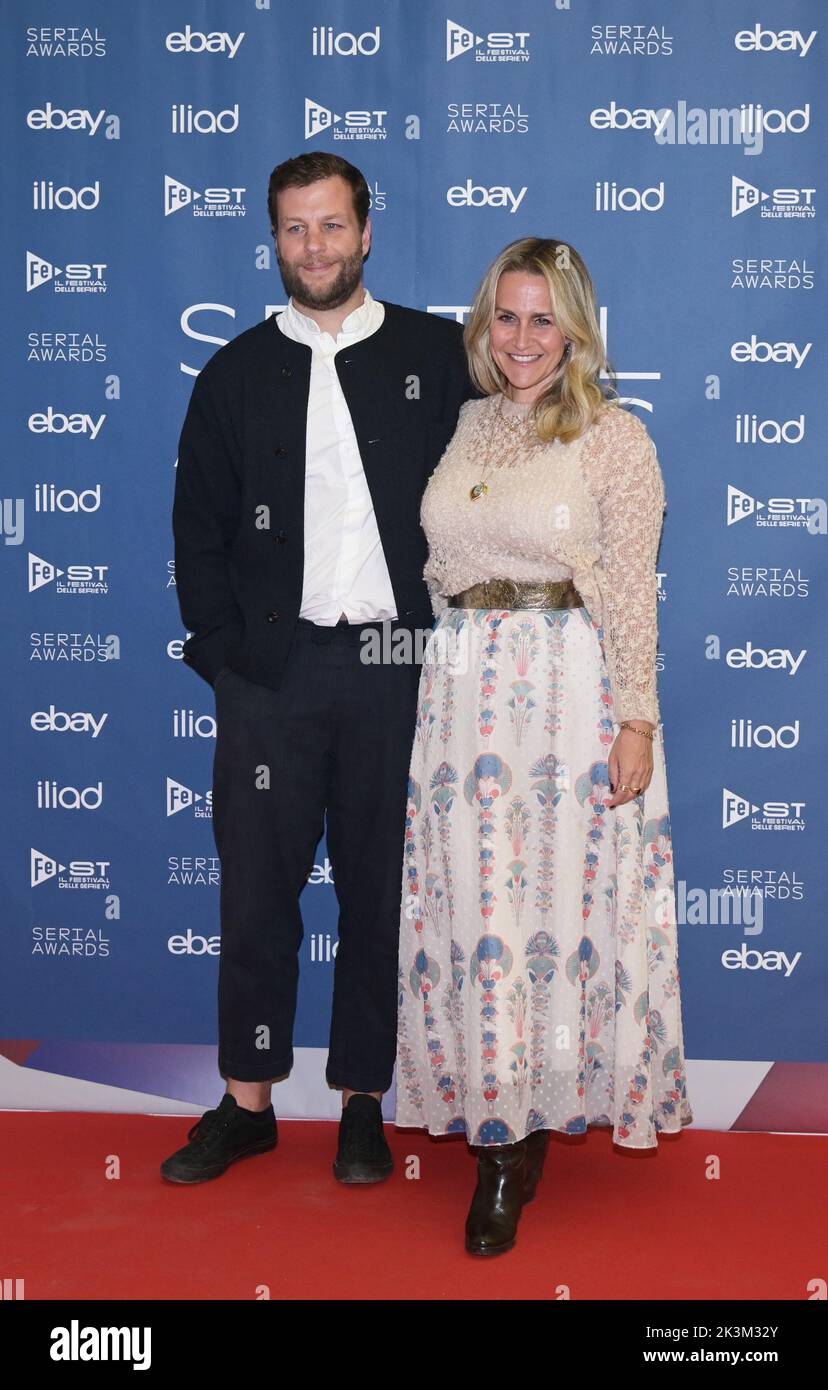 Milano, Italie Festival delle Serie TV 2022 photocall tapis rouge Triennale dans la photo ...