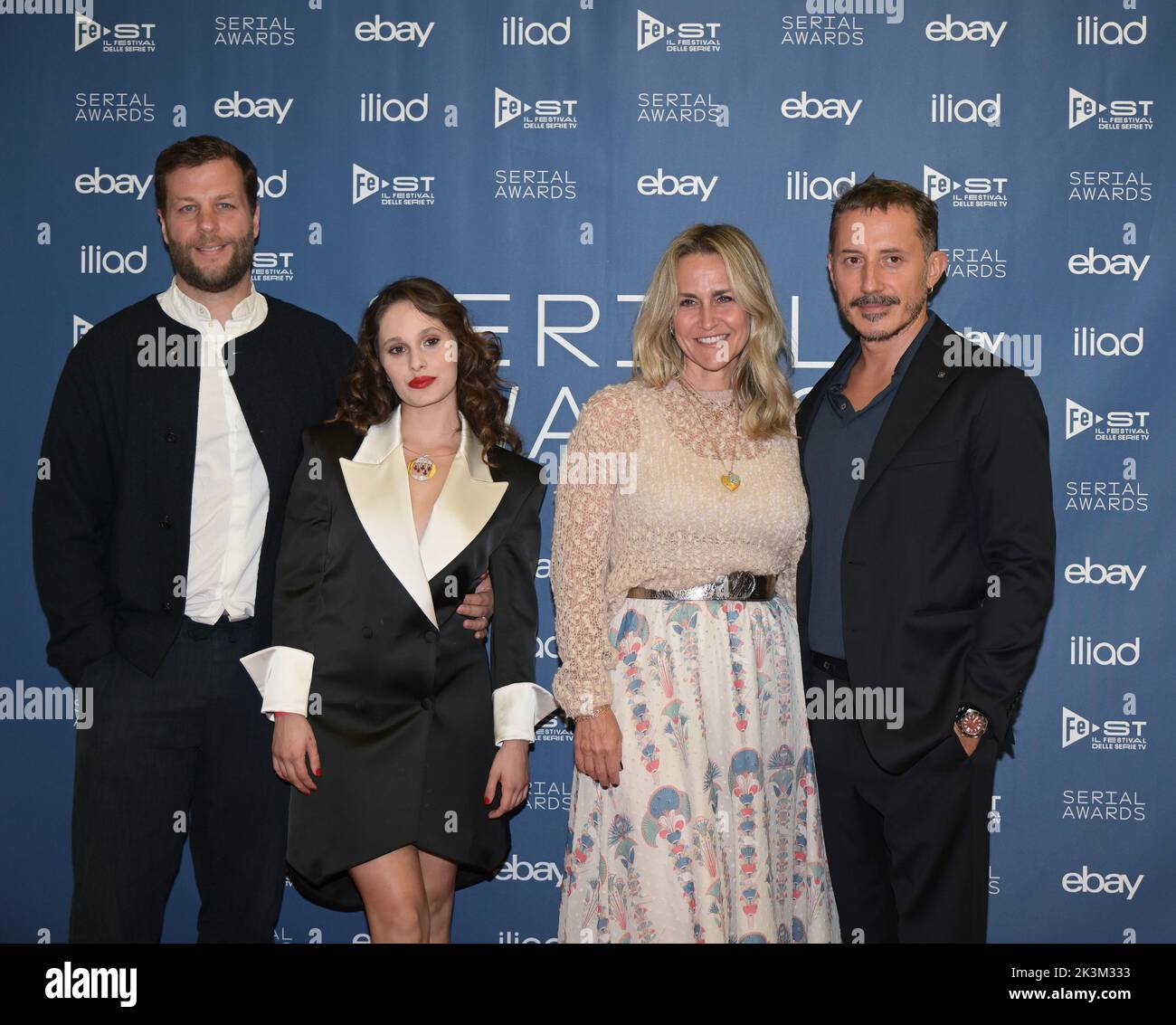 Milano, Italie Festival delle Serie TV 2022 photocall tapis rouge ...