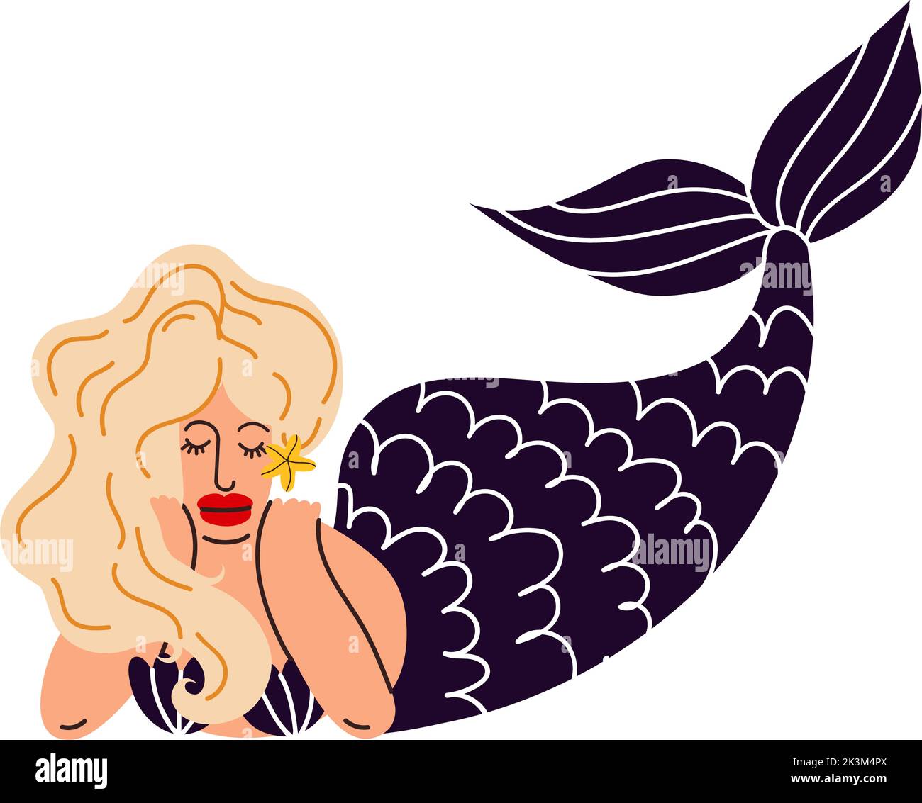 Blonde girl cartoon illustration Banque d'images vectorielles - Page 2 ...