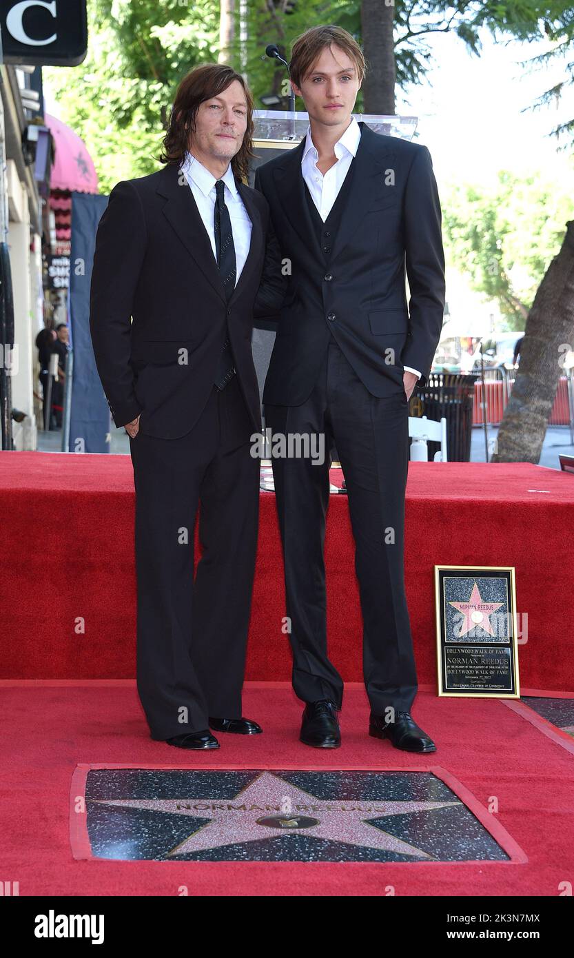 Norman reedus and son mingus Banque de photographies et d’images à ...