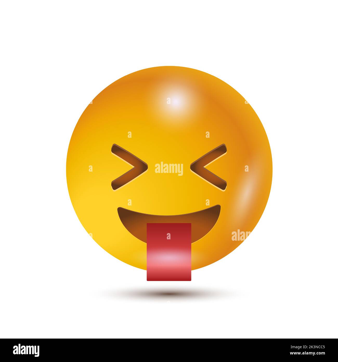 Timon coincé. Illustration vectorielle. Emoji. Isolé 3D. Pour la ...