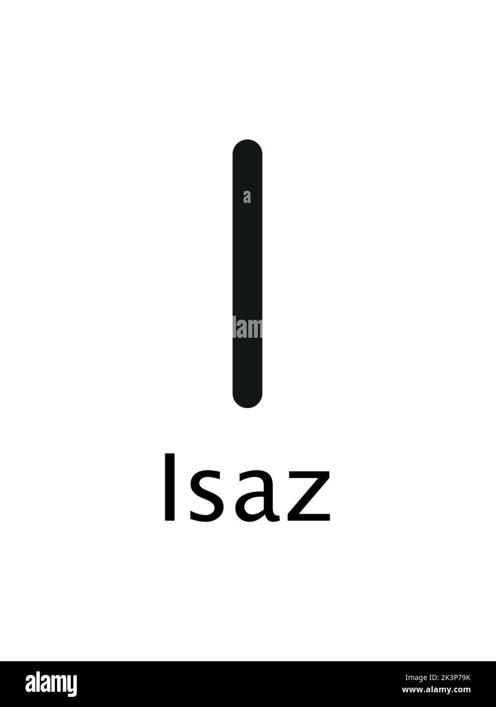 Isaz Runes. Collection complète d'alphabet Rune, futhark. Écrire des ...