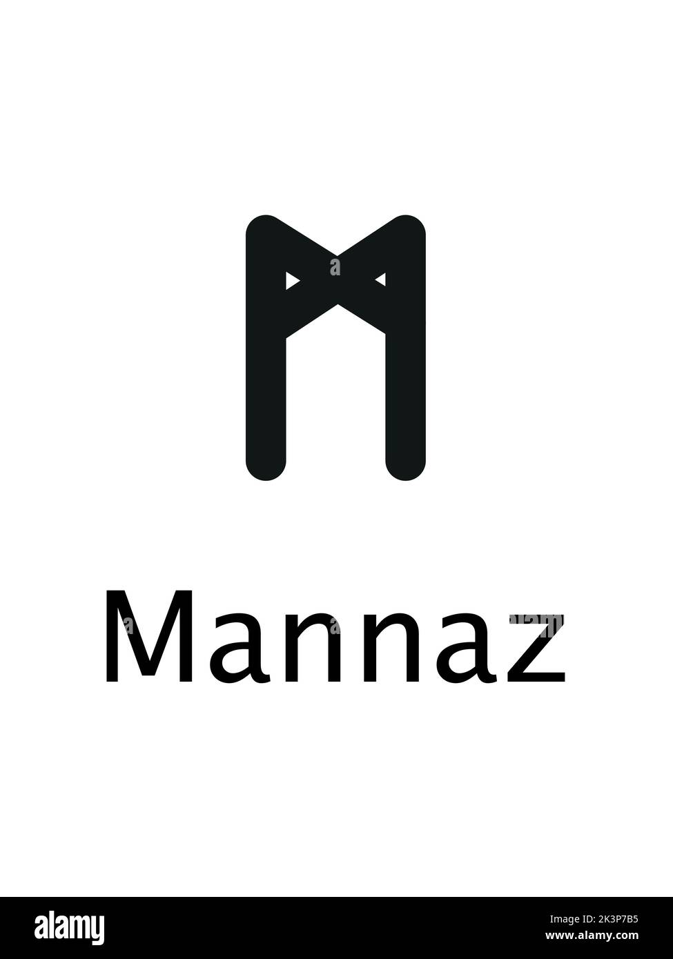Mannaz Runes. Collection complète d'alphabet Rune, futhark. Écrire des ...