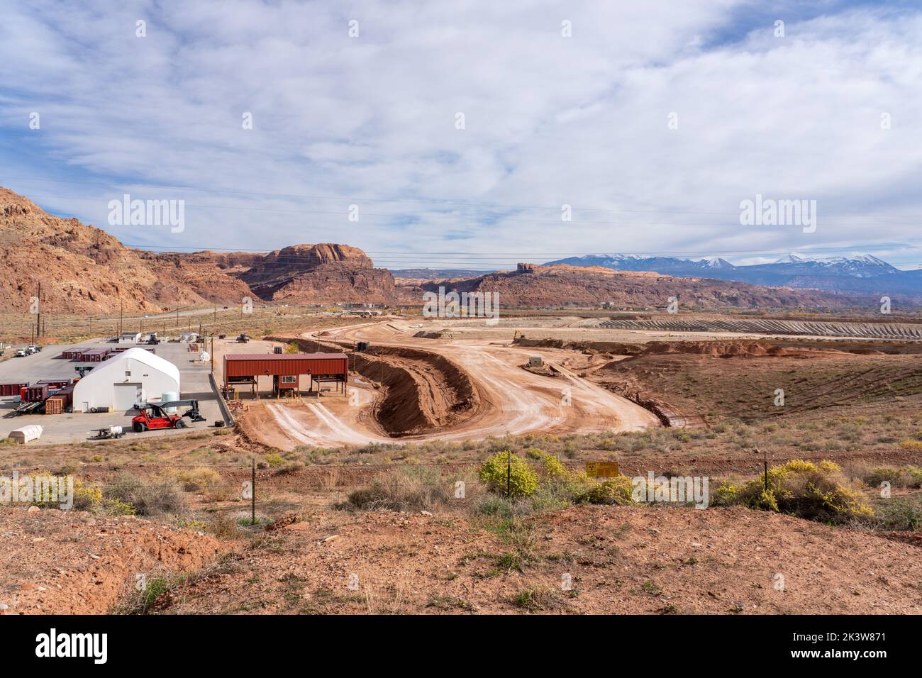 Site de la station de transfert Banque de photographies et d’images à ...