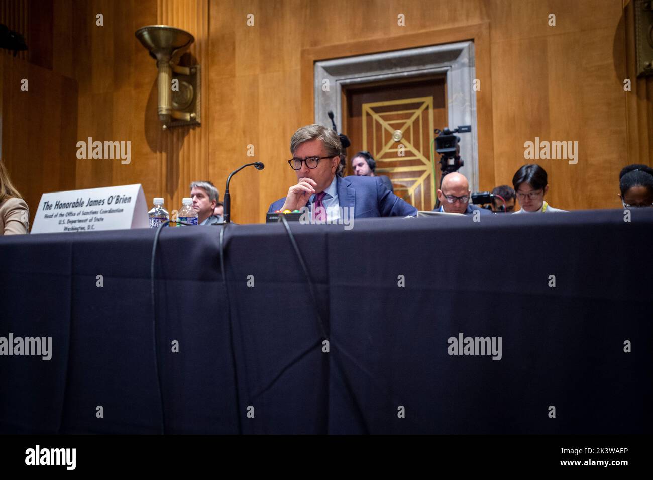 Washington, États-Unis d'Amérique. 28th septembre 2022. James O'Brien ...