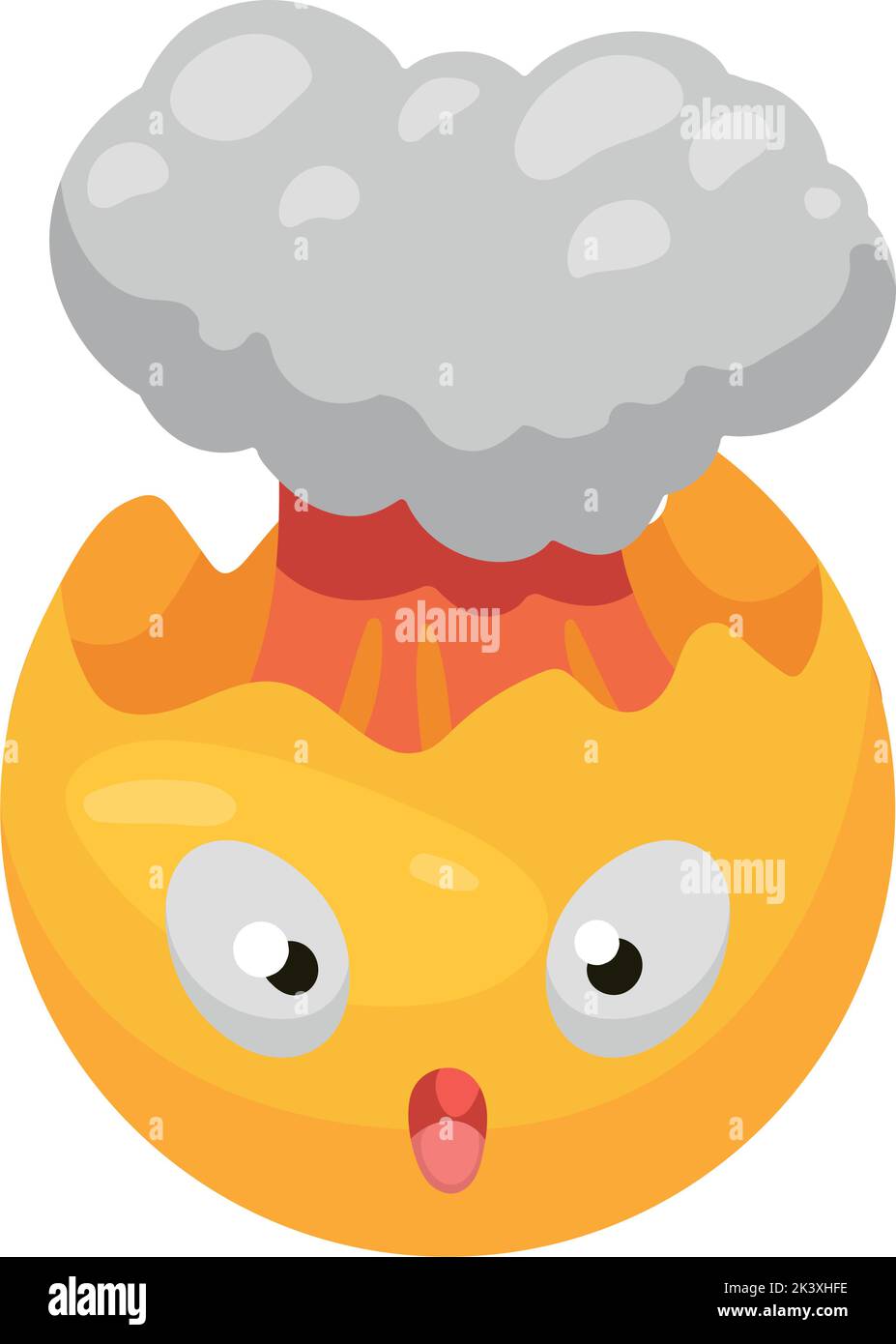 Tête explosive emoji Banque de photographies et d’images à haute ...