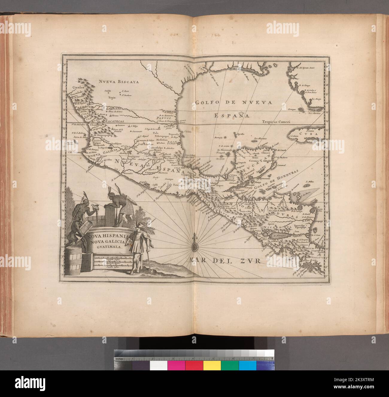 Nova Hispania Nova Galice Gvatimala. Ogilby, John, 1600-1676 ...