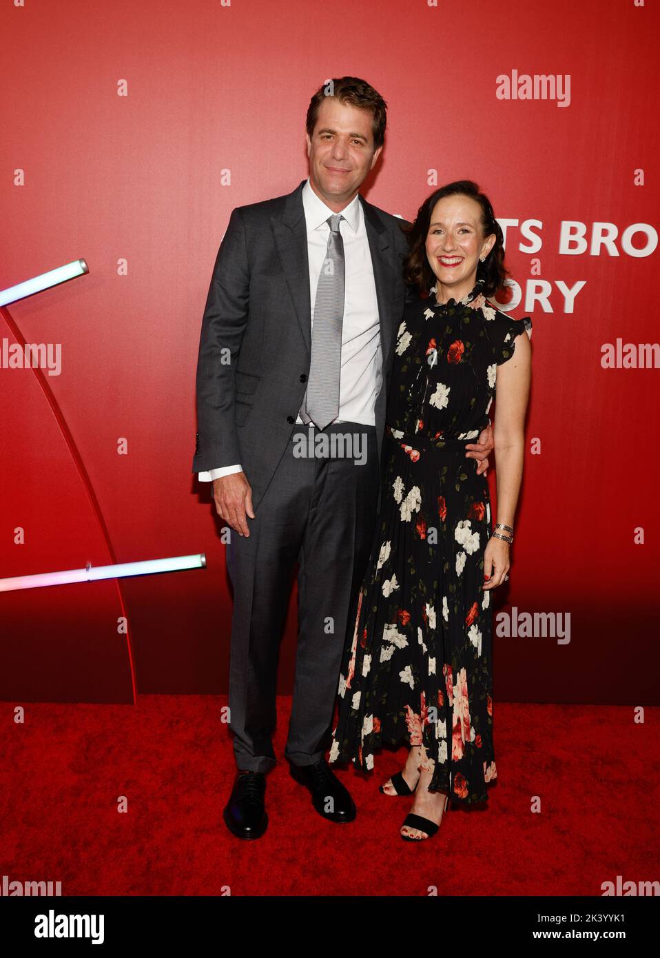 Los Angeles, États-Unis. 28th septembre 2022. Nicholas Stoller (L) et ...