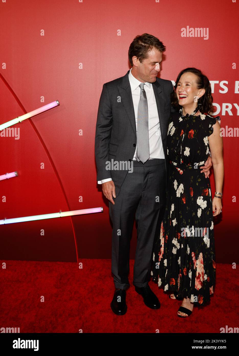 Los Angeles, États-Unis. 28th septembre 2022. Nicholas Stoller (L) et ...