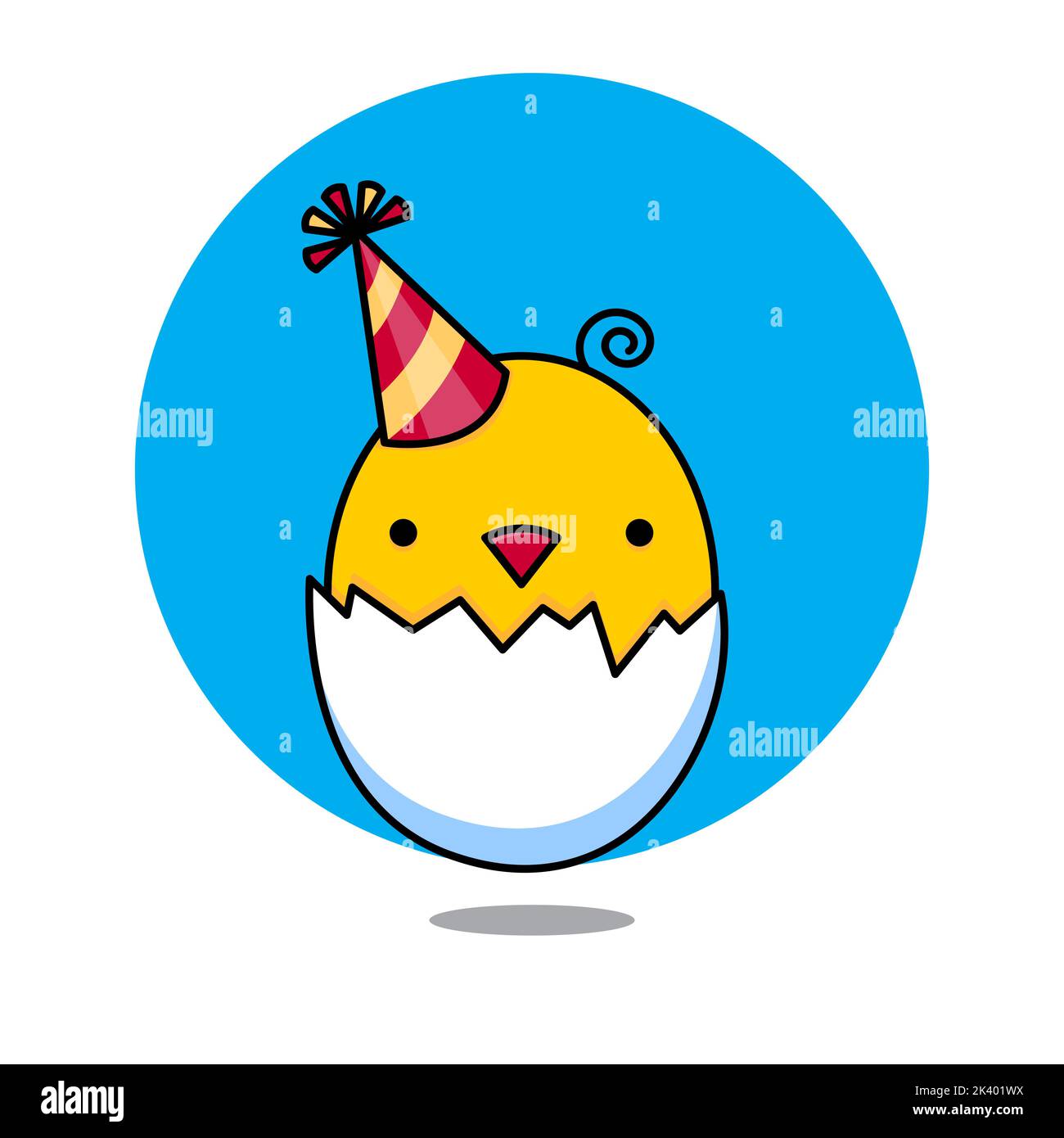 Une poule cartoon Banque de photographies et d’images à haute ...