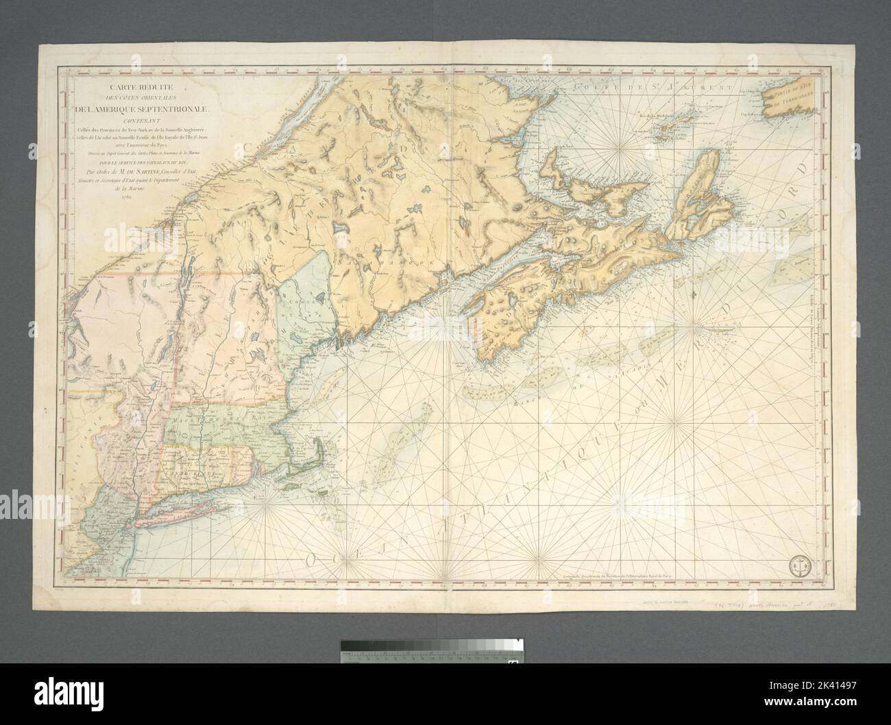Carte postale des côtes orientales de l'Amérique périphérique : Suite ...