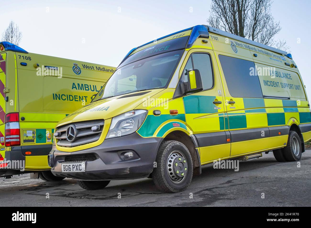 Ambulance support unit Banque de photographies et d’images à haute résolution - Alamy