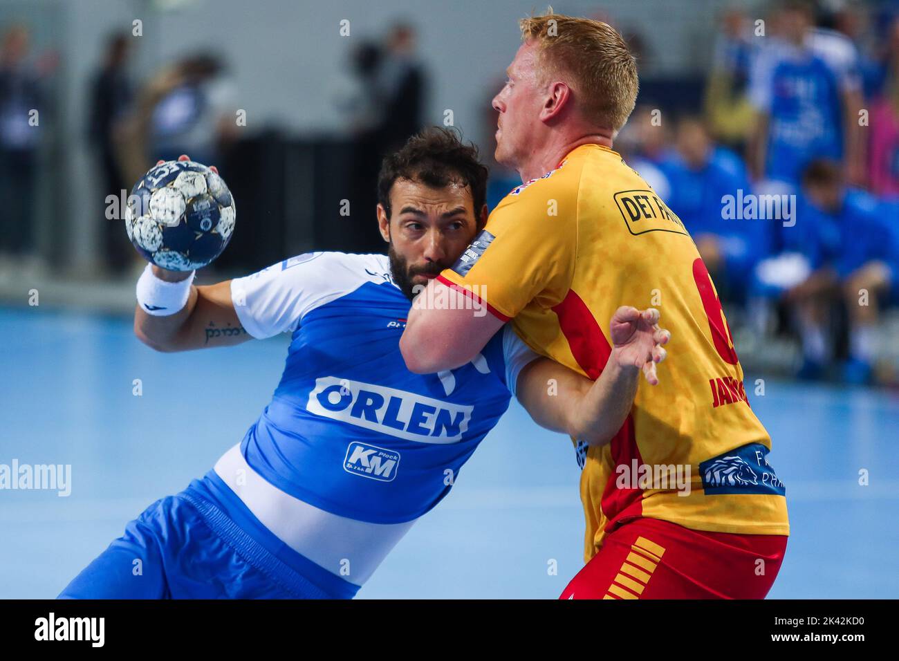 29 septembre 2022, Plock, Varsovie, Pologne: 29.09.2022 Plock..Pilka ...