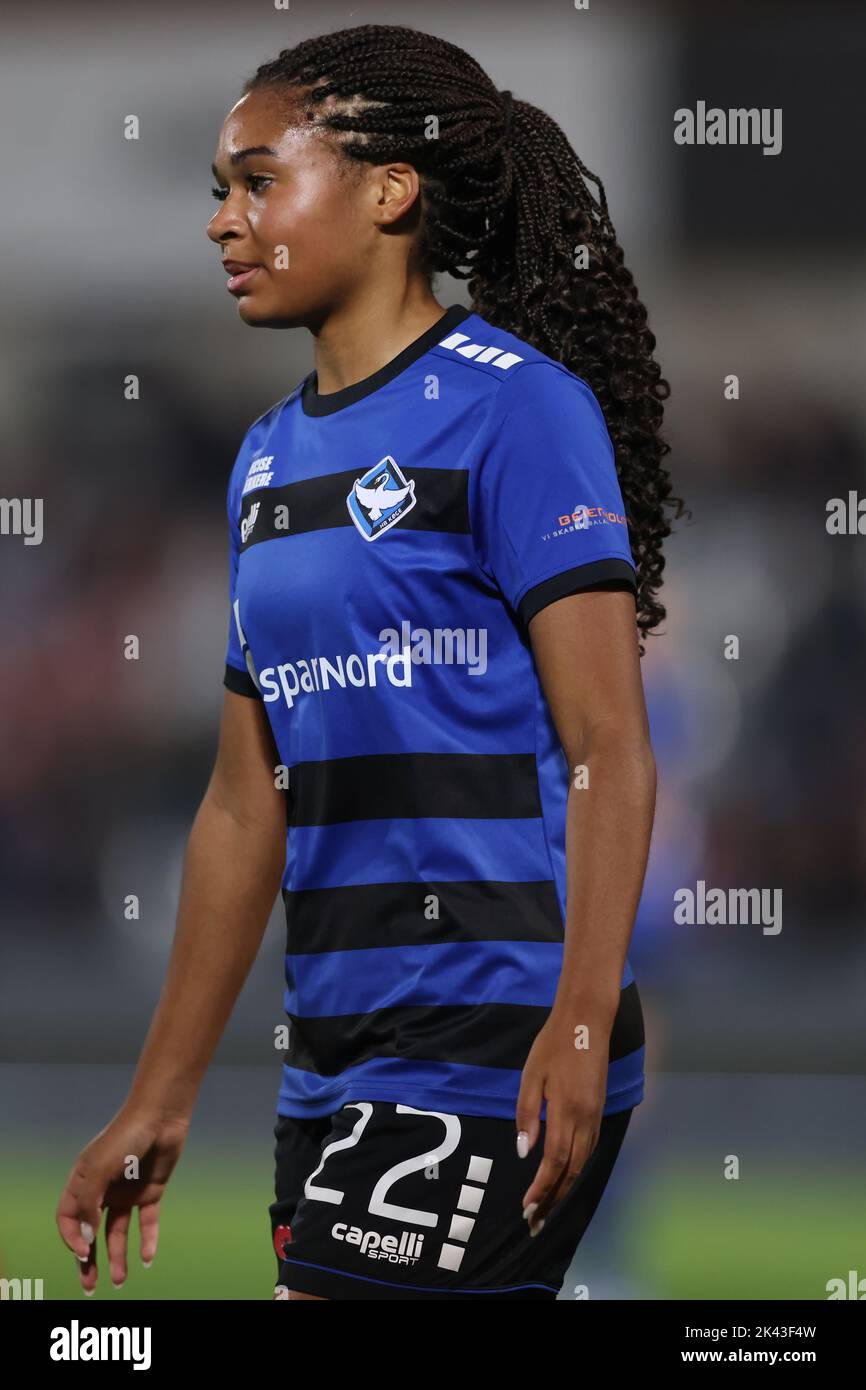 Alessandria, Italie, 28th septembre 2022. Isabella Obaze de HB Koge ...