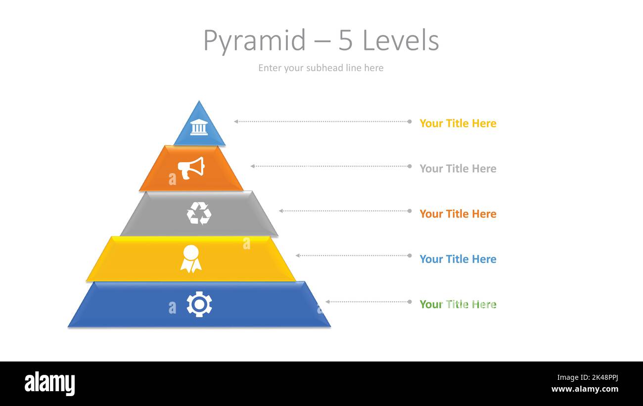 Infografia piramide Banque d'images vectorielles - Page 2 - Alamy