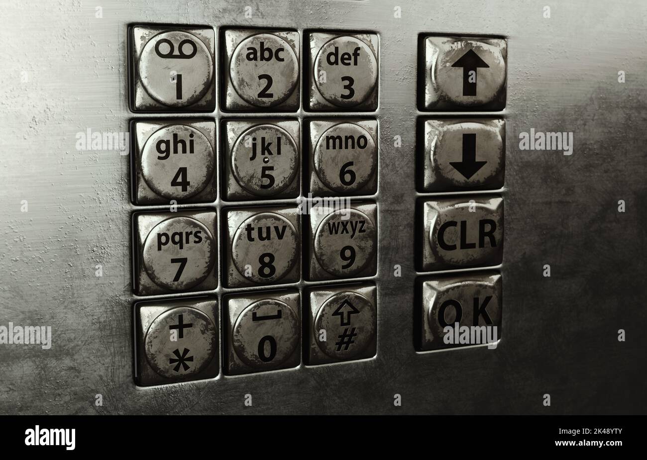 Clavier téléphonique Banque de photographies et d’images à haute ...