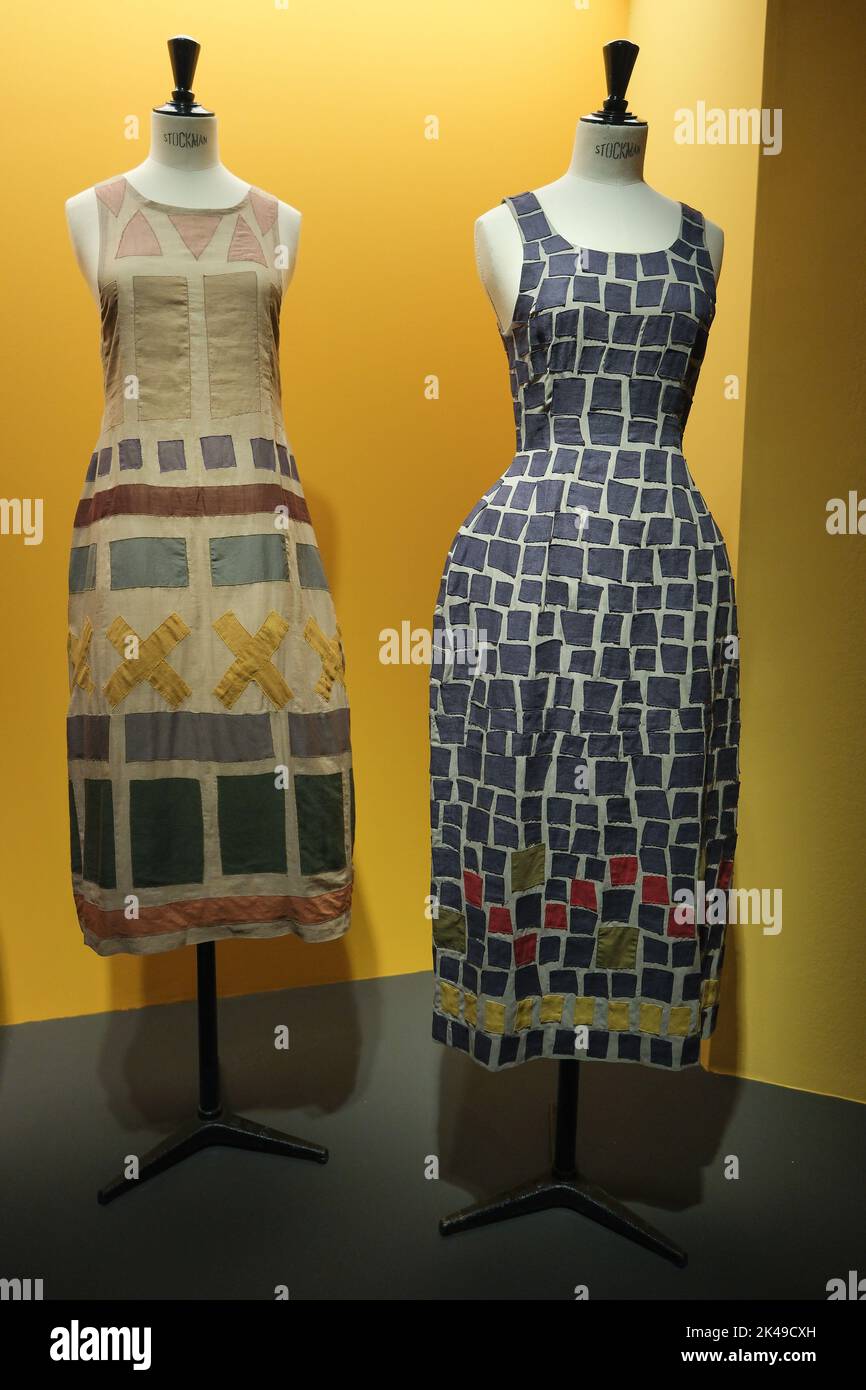 Madrid, Espagne. 01st octobre 2022. Les robes sont exposées pendant l ...