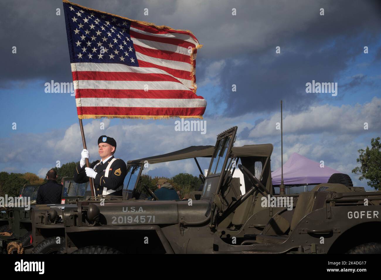Langar, Nottinghamshire, Royaume-Uni. 1st octobre 2022. Les membres du ...