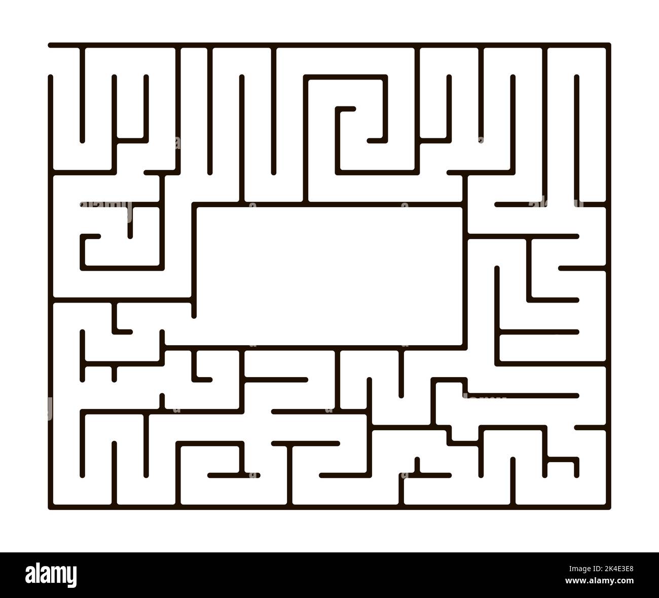 Labyrinthe simple Banque de photographies et d’images à haute ...