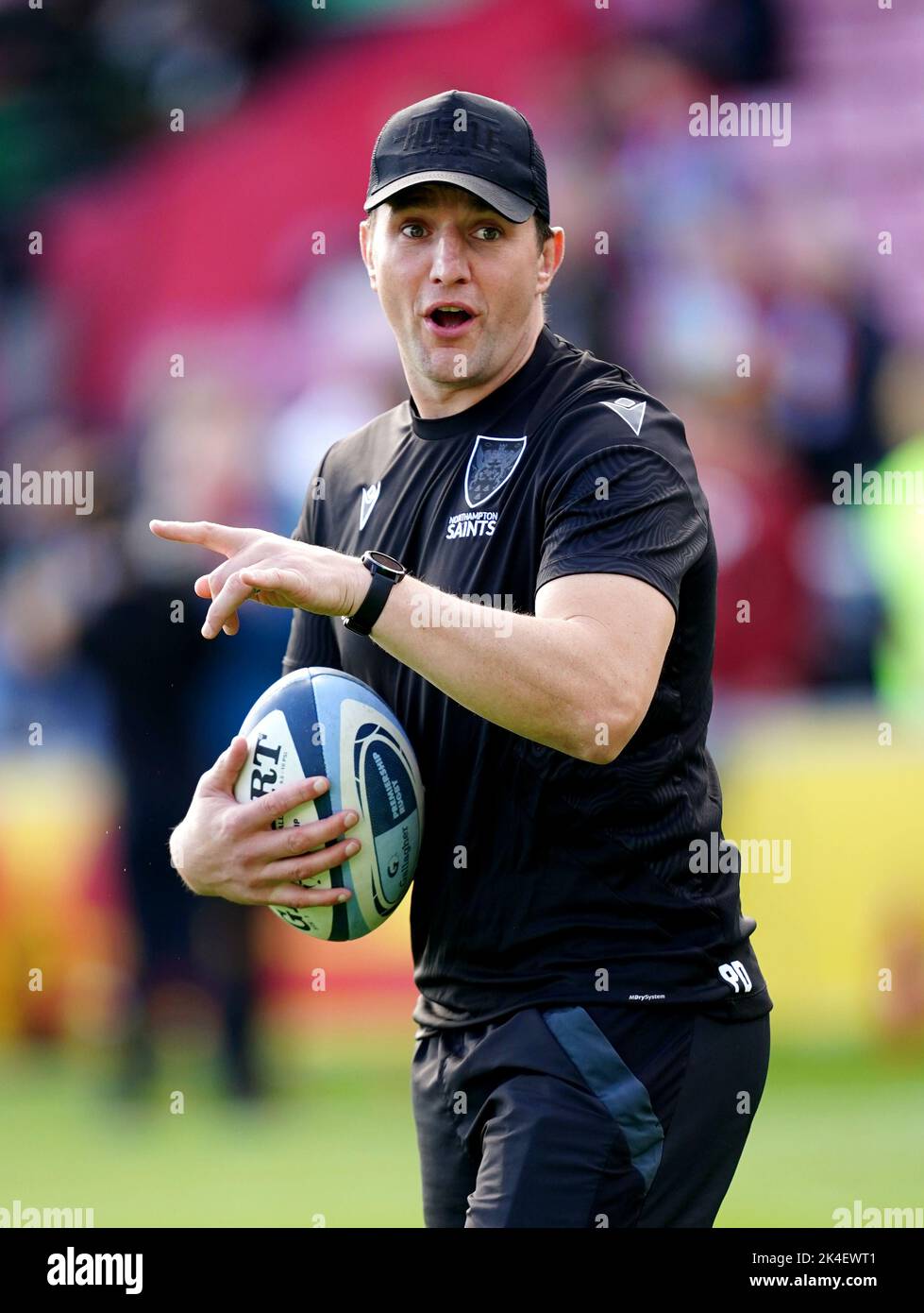 Directeur du rugby des saints de northampton phil dowson Banque de ...