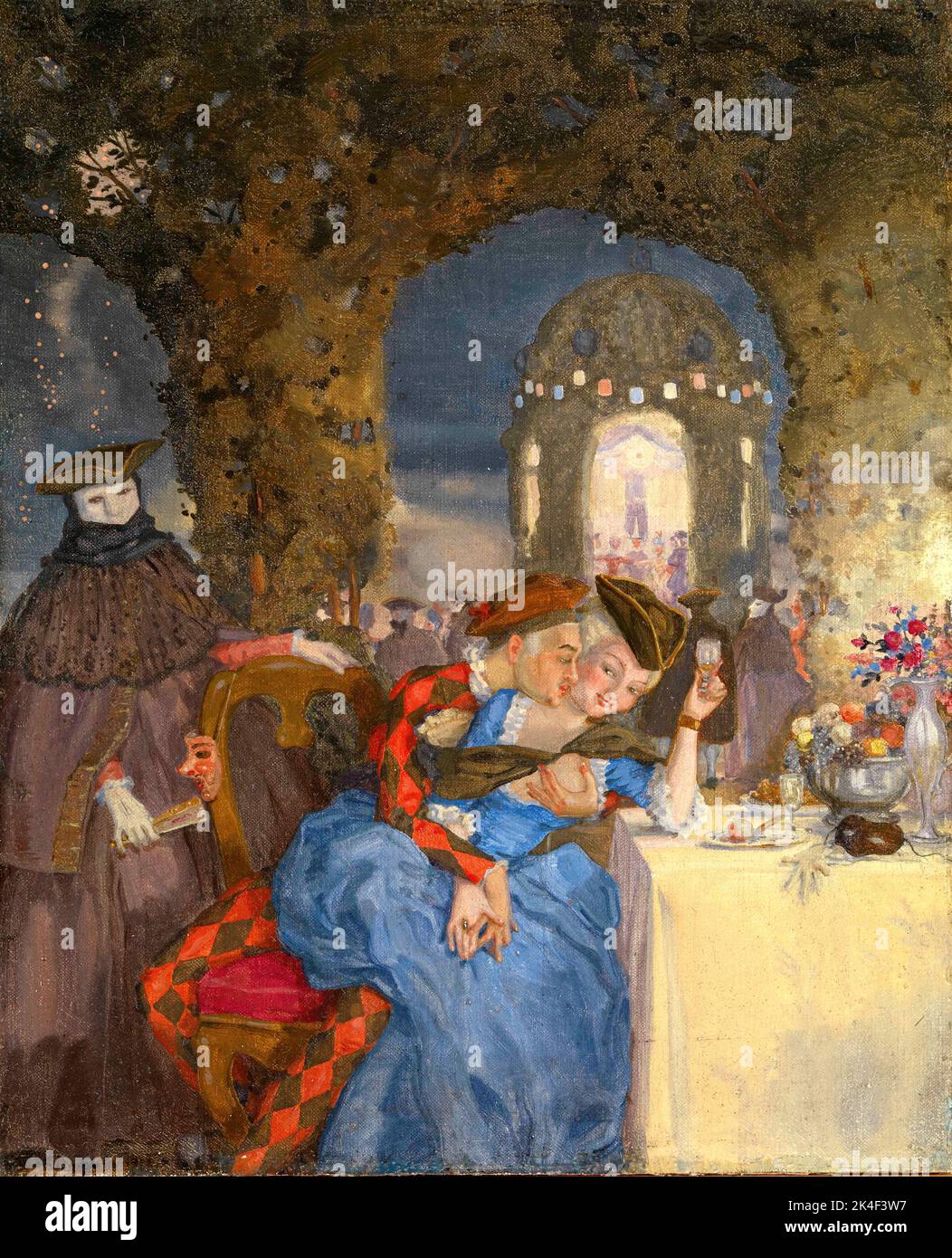 Konstantin andreevitch somov oeuvre d'art Banque de photographies et d ...