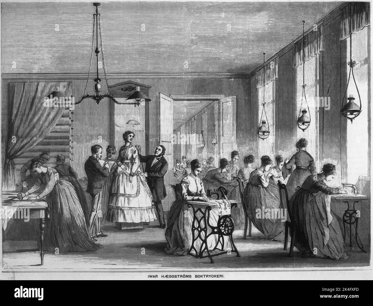 La mode illustrée 1869 Banque de photographies et d’images à haute ...