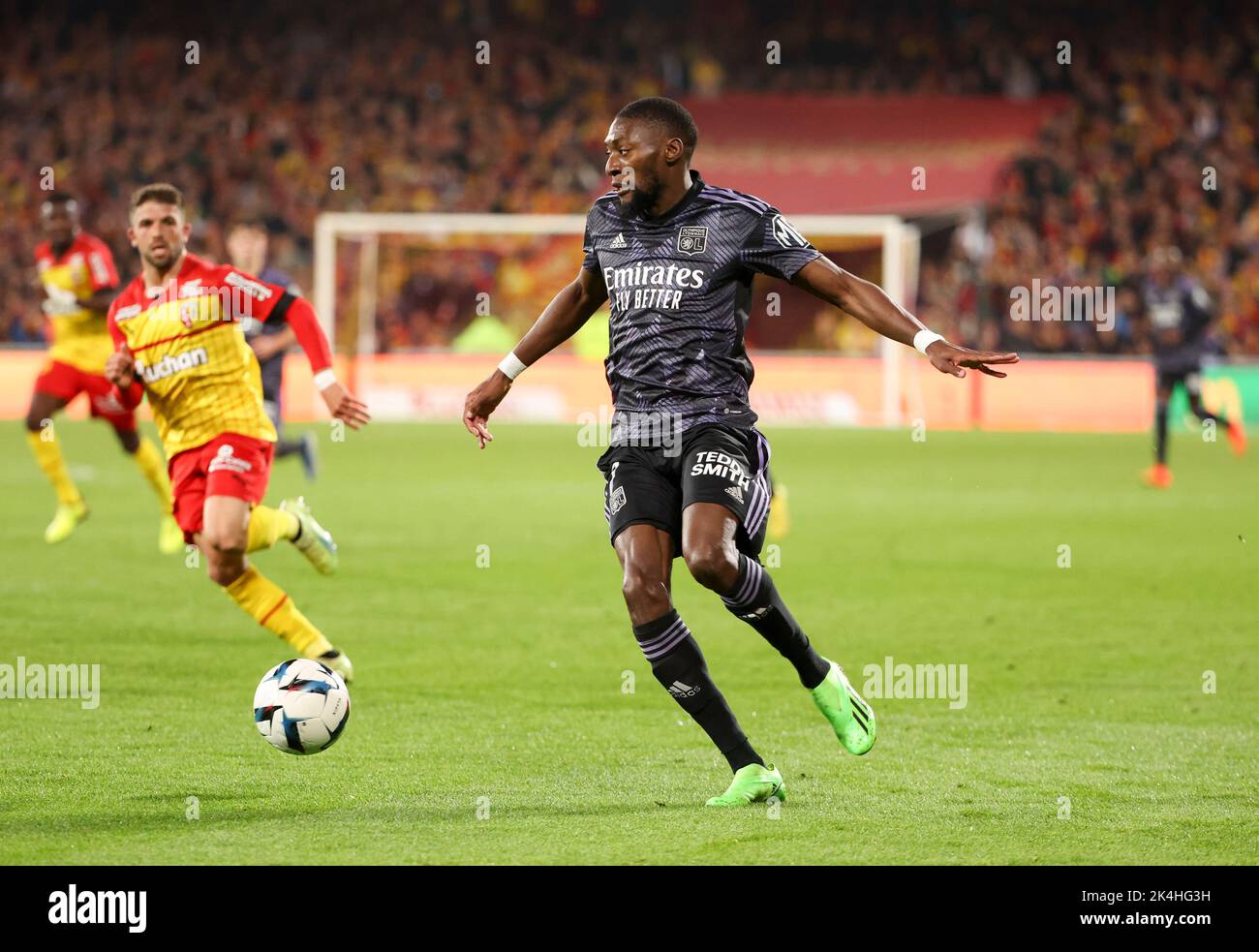 Karl Toko Ekambi de Lyon lors du championnat français Ligue 1 match de ...