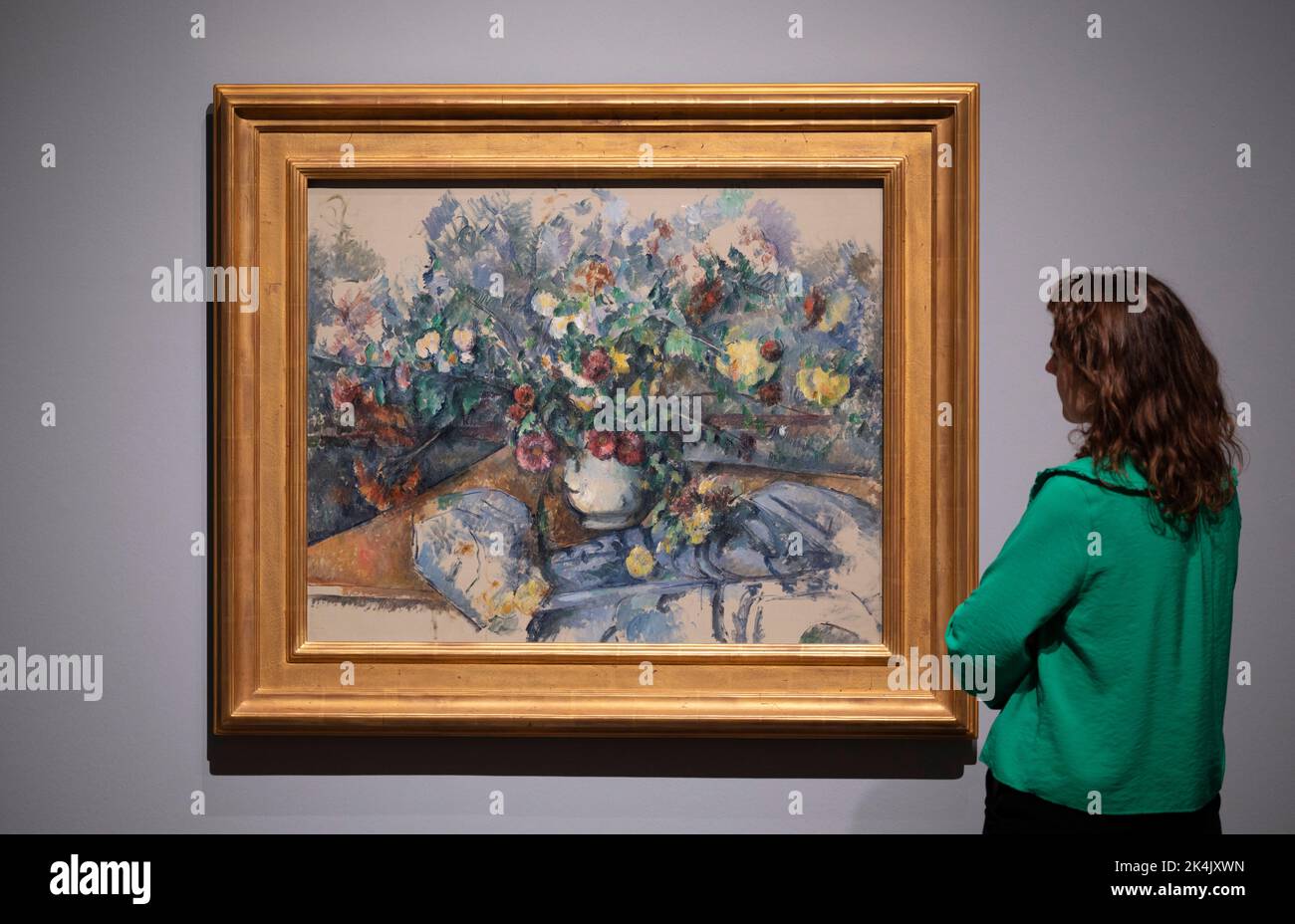 Peintures cezanne bouquet fleurs Banque de photographies et d’images à haute résolution - Alamy