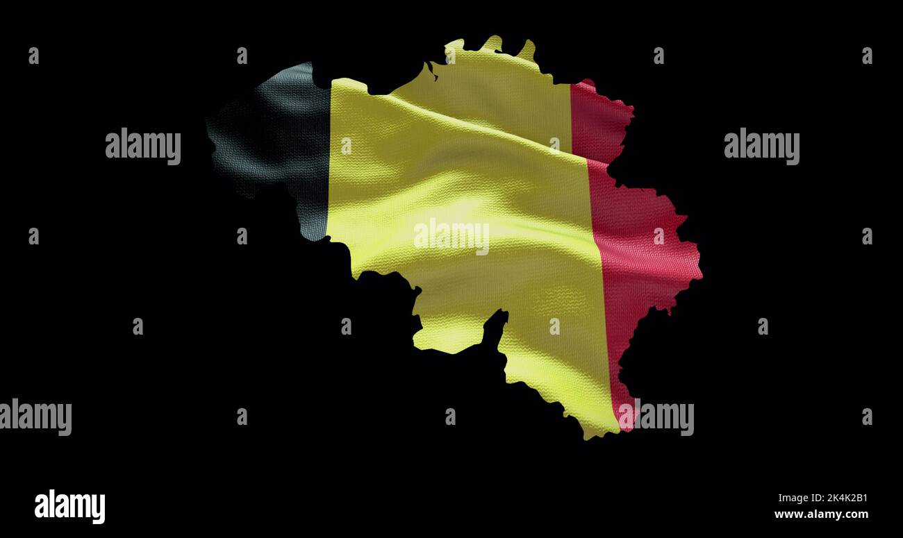 Carte du drapeau de la belgique Banque de photographies et d’images à ...