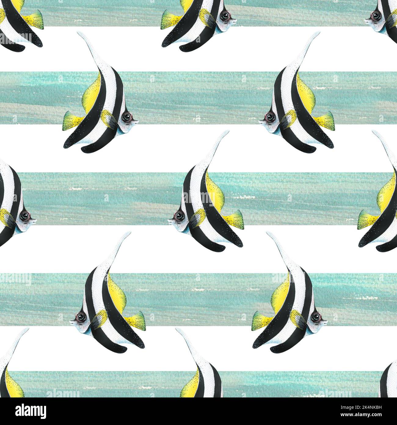 Rayures bleues horizontales Banque de photographies et d’images à haute ...