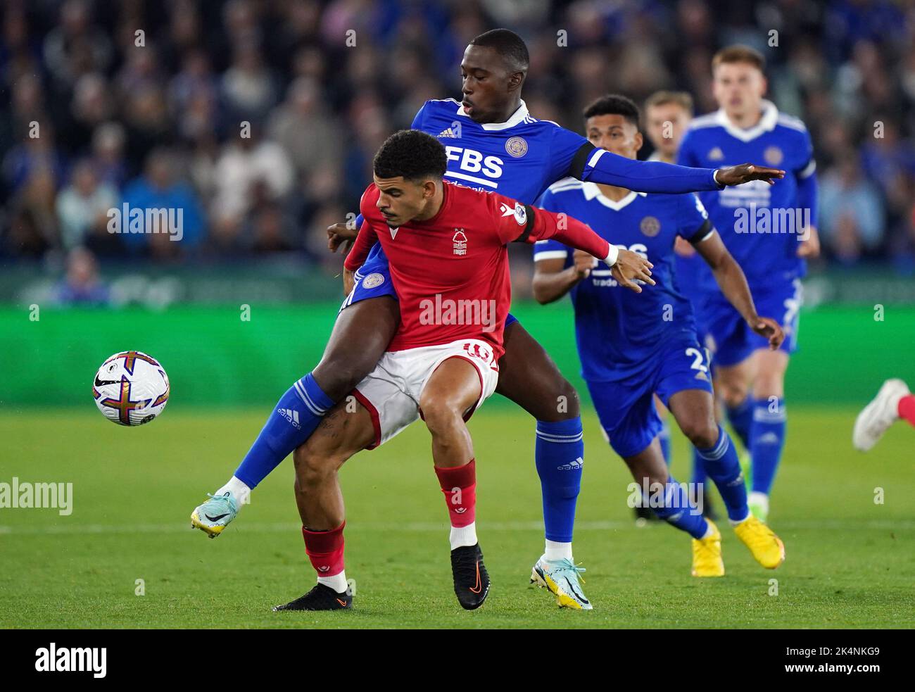 Morgan Gibbs-White, de Nottingham Forest, et Boubakary Soumare, de ...
