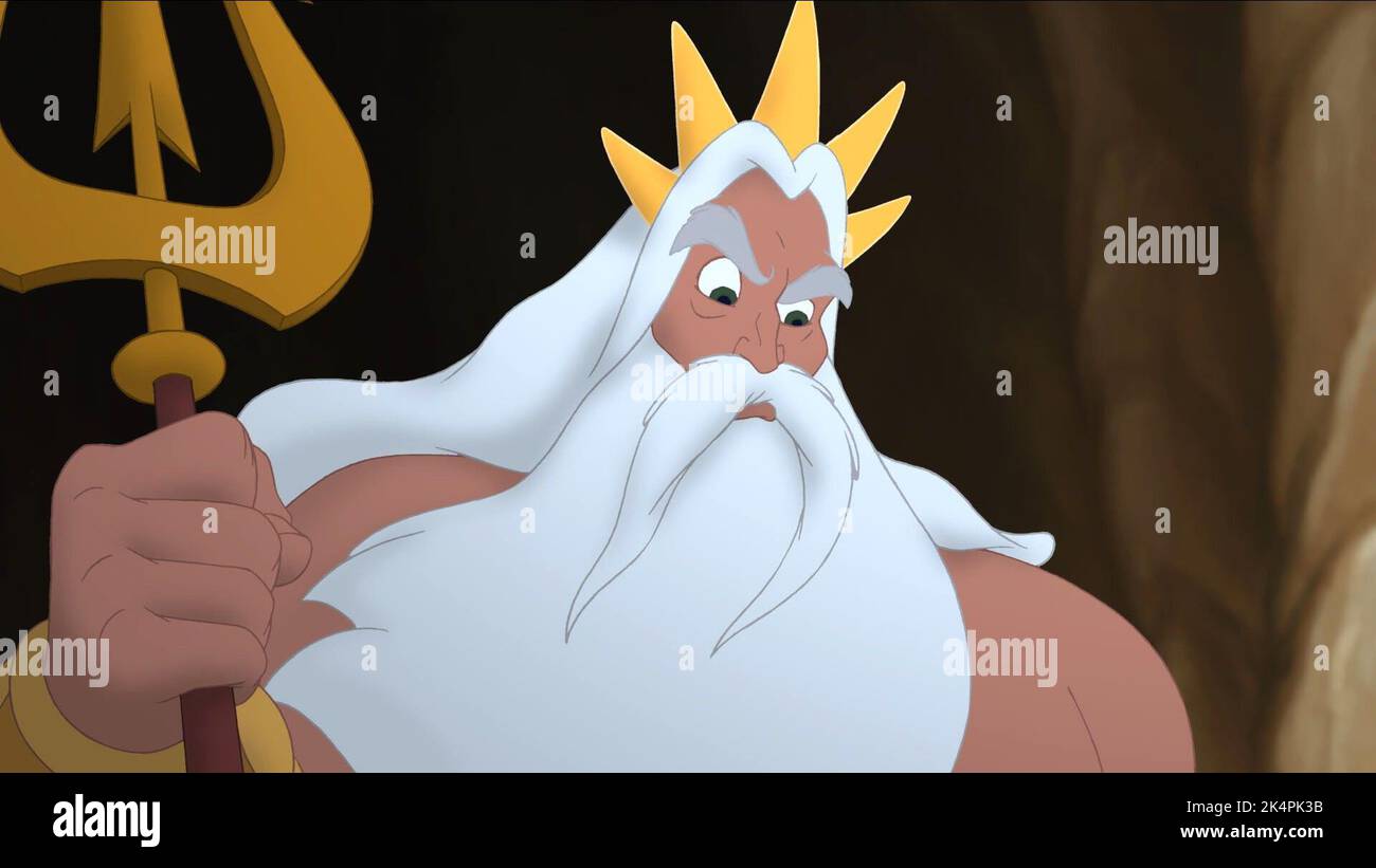 King triton the little mermaid Banque de photographies et d’images à ...