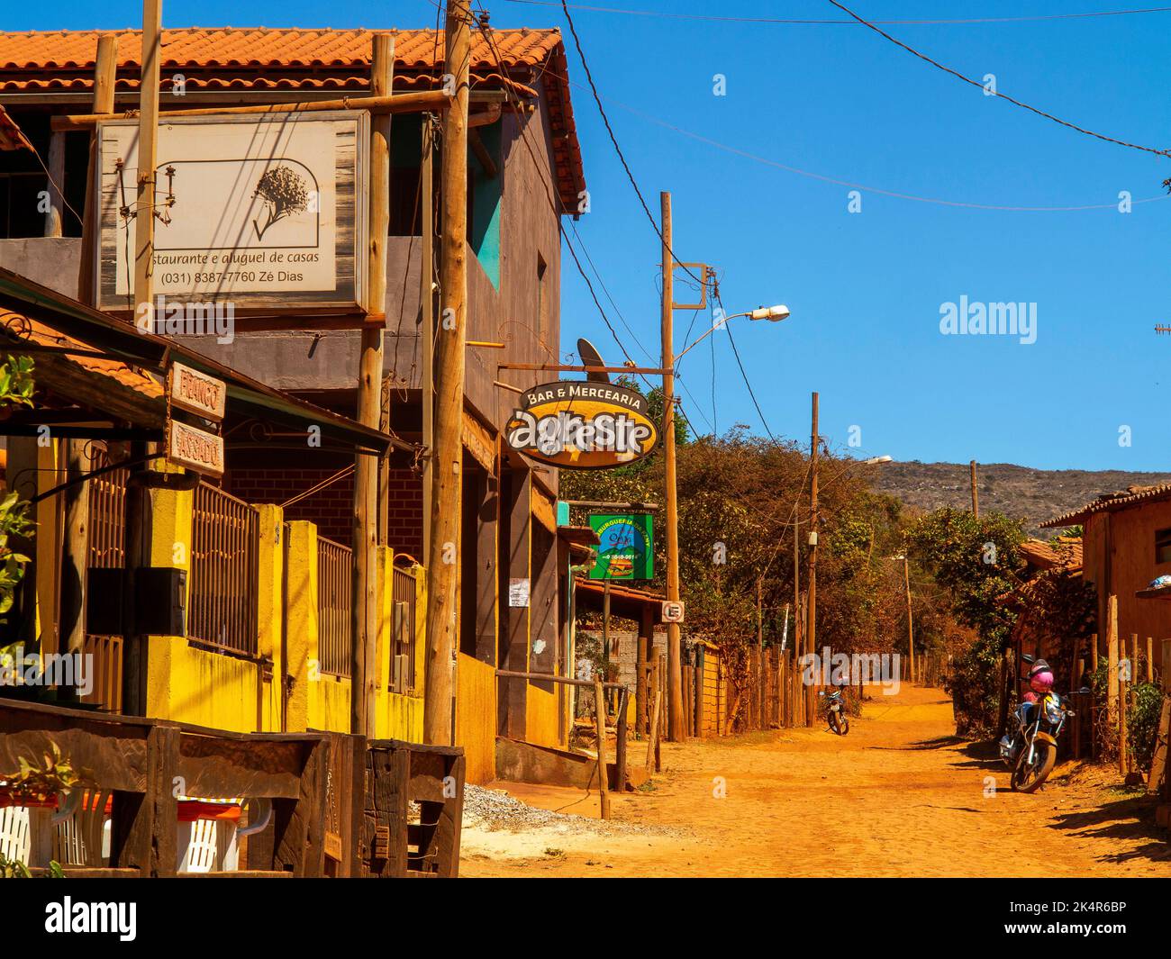 Lapinha da Serra, un petit village près de Serra do Cipó, est une ...