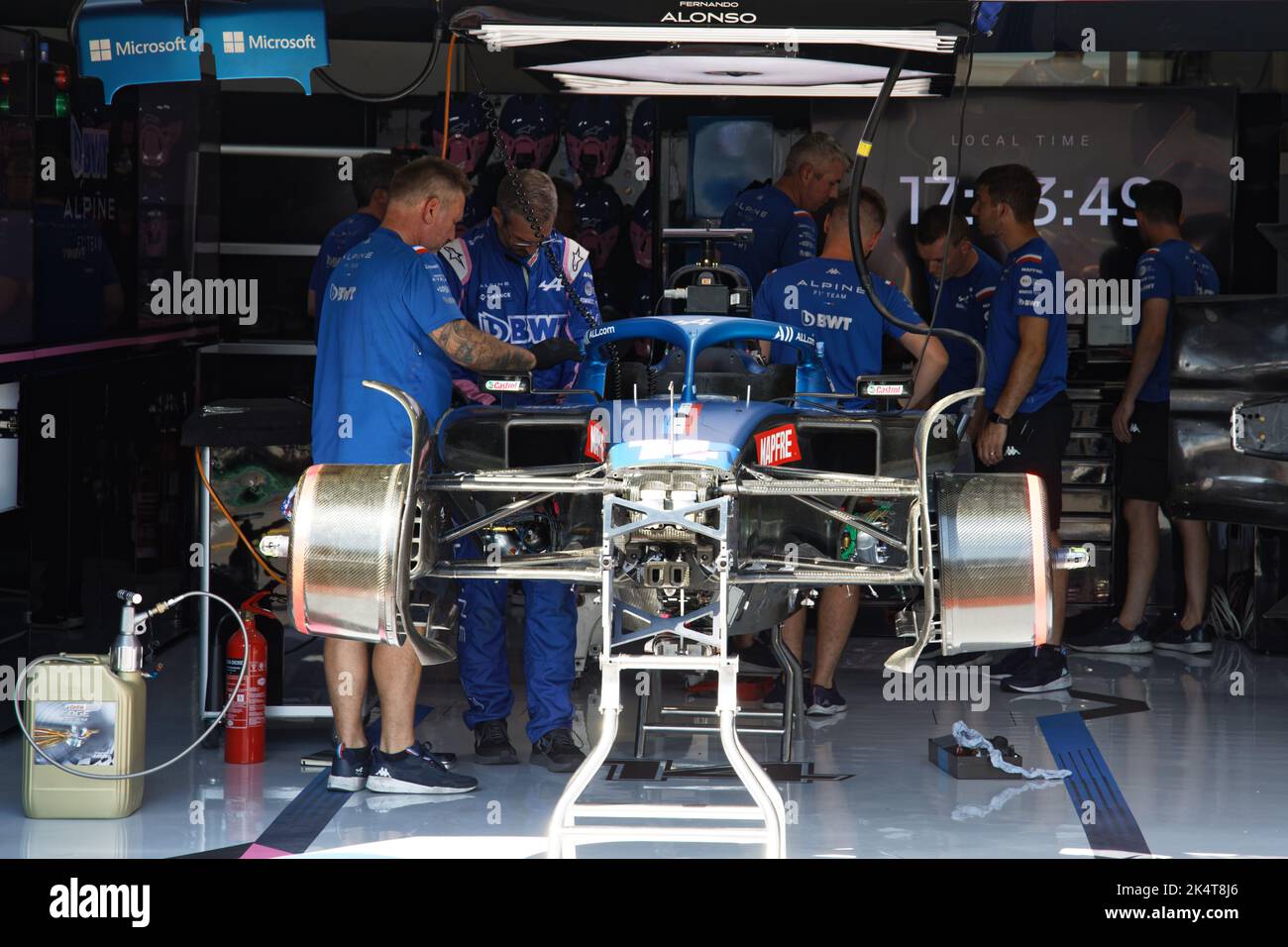 Alpine f1 pit Banque de photographies et d’images à haute résolution ...