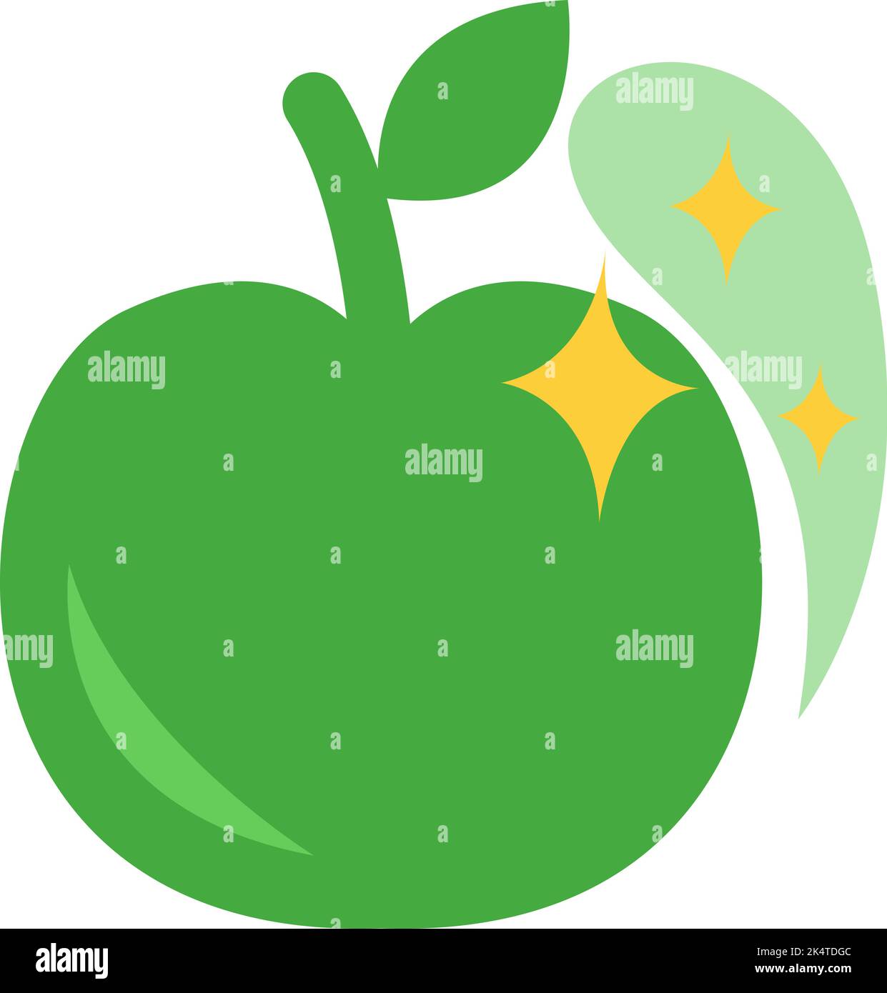 Clavier magique de pomme Banque d'images vectorielles - Alamy