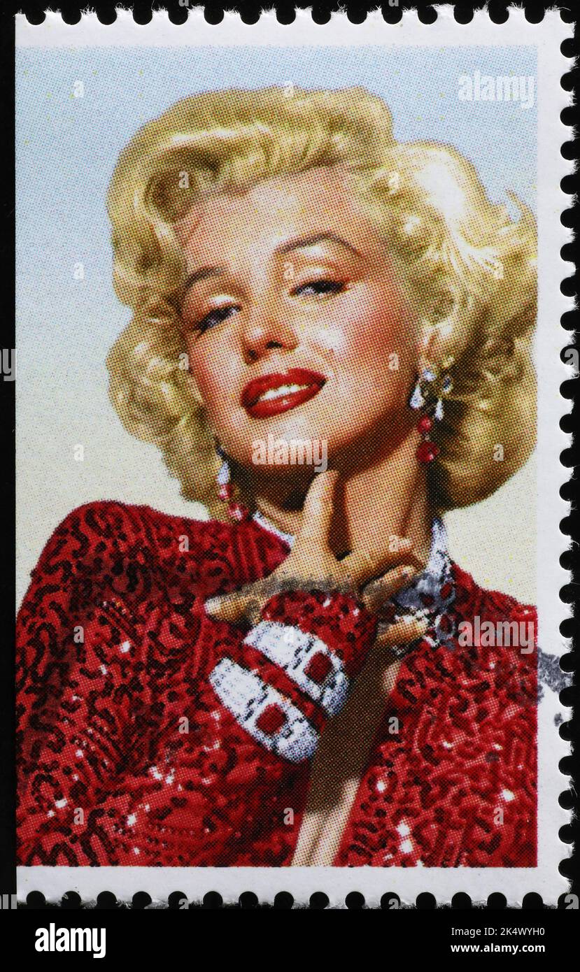 Marilyn monroe actrice américaine emblématique Banque de photographies et d’images à haute ...