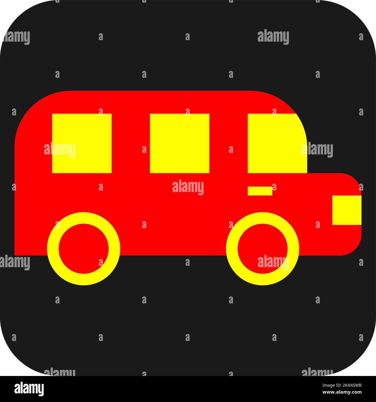 Petit bus Banque d'images vectorielles - Alamy