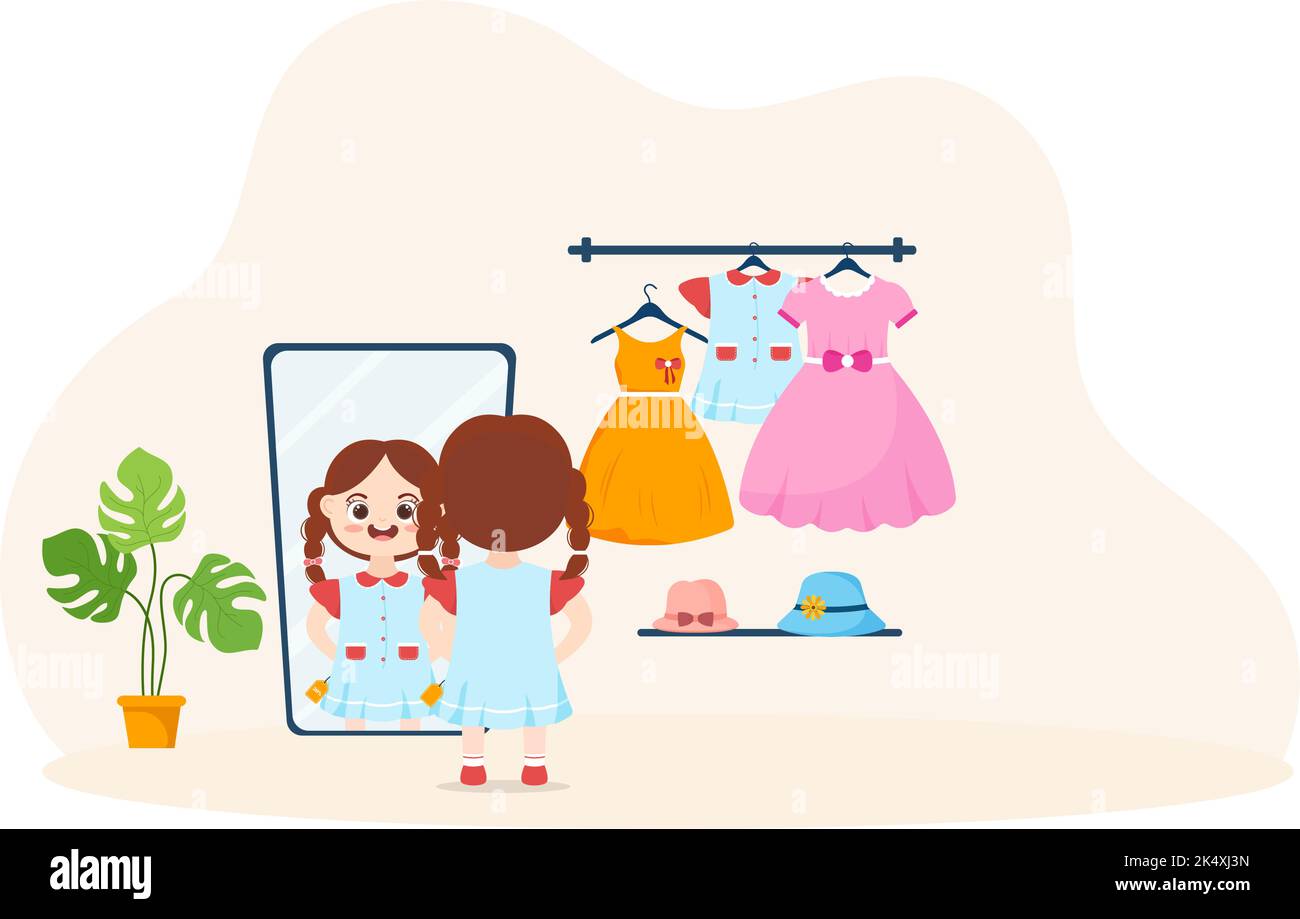 Modèle de bâtiment de magasin pour enfants dessin main dessin dessin ...