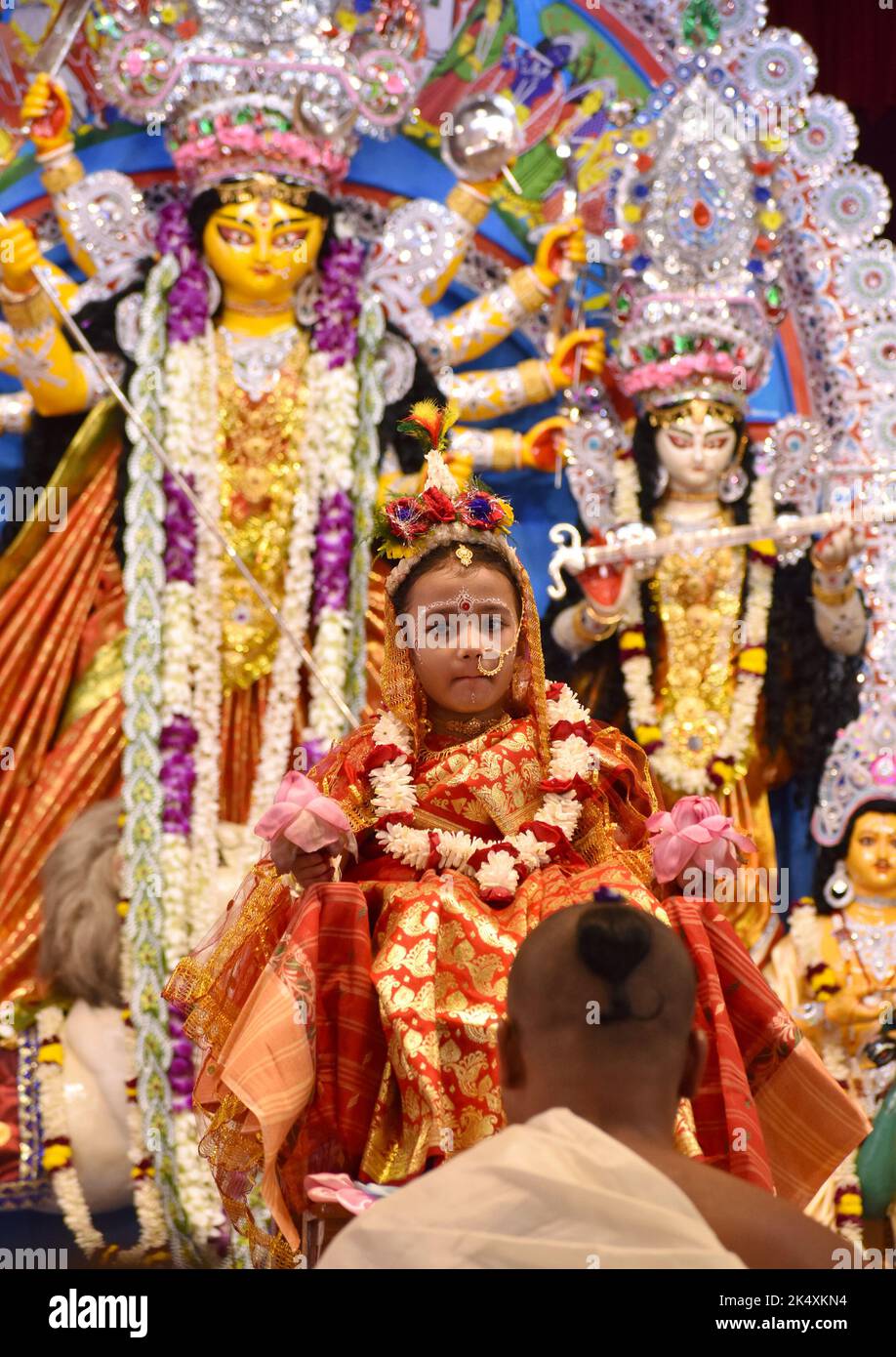 Katyayani devi Banque de photographies et d’images à haute résolution ...