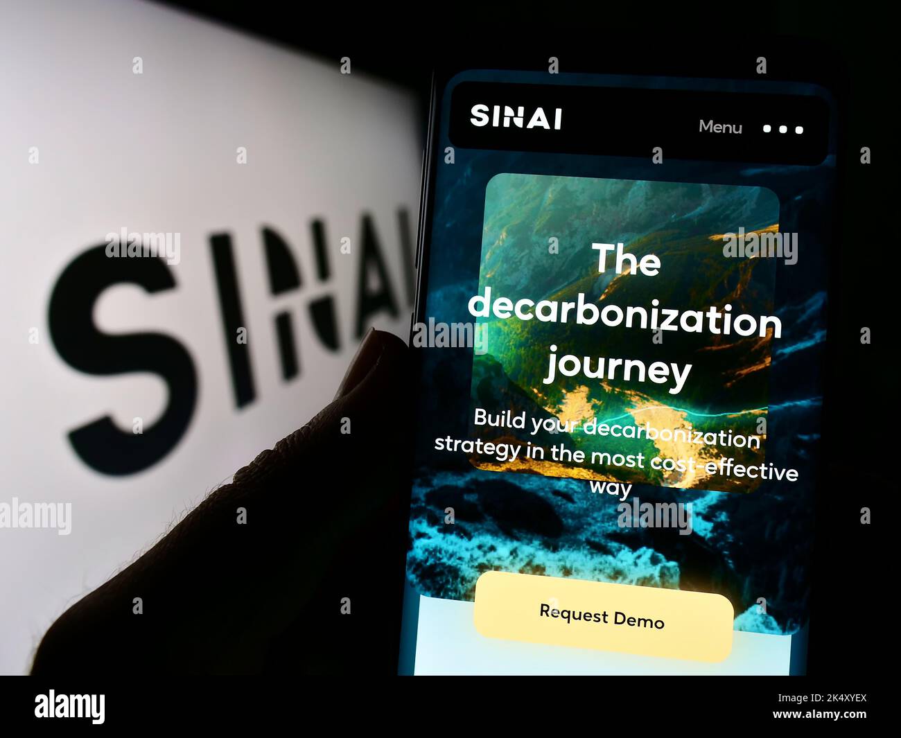 Décarbonation logo Banque de photographies et d’images à haute ...