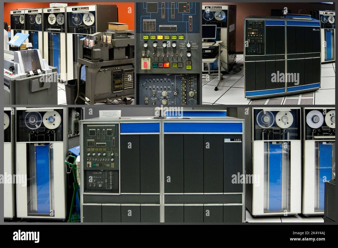 L'IBM 1401 est un ordinateur à transistors produit par la société IBM ...