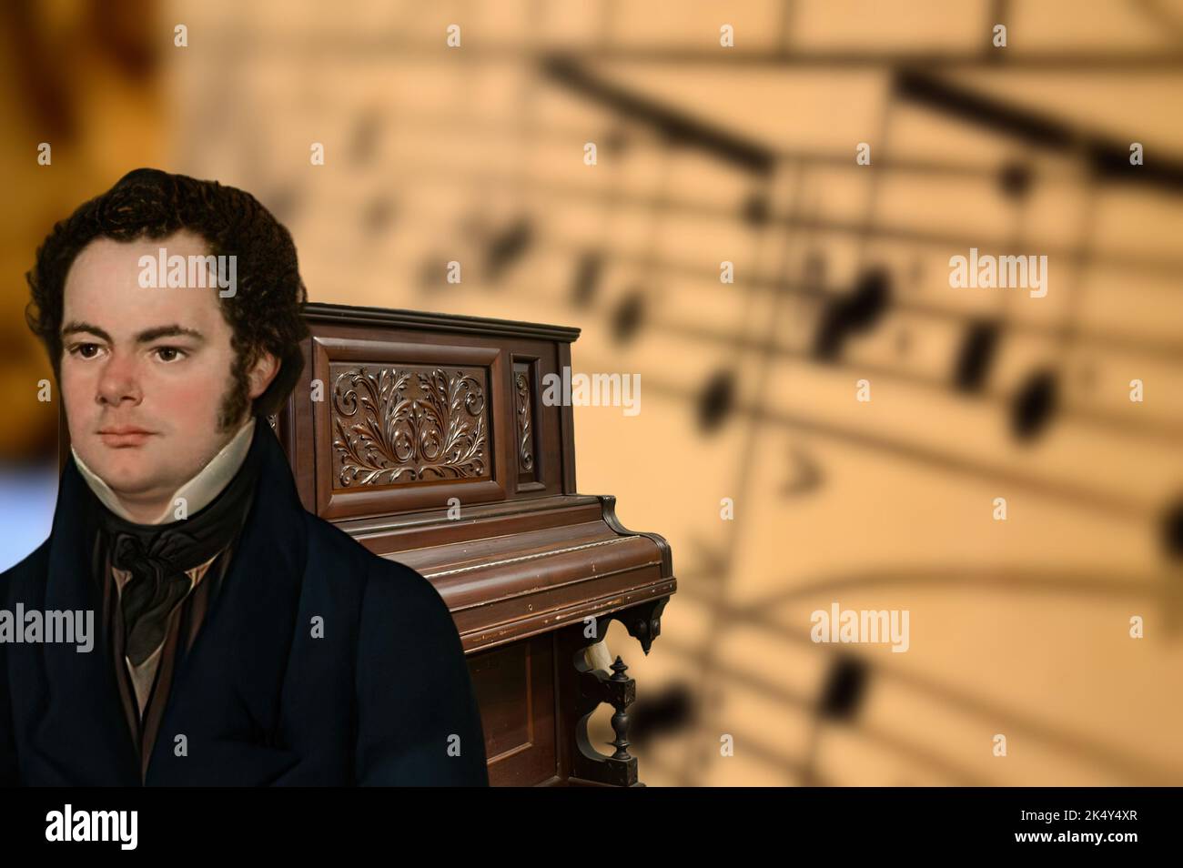 Schubert painting Banque de photographies et d’images à haute ...