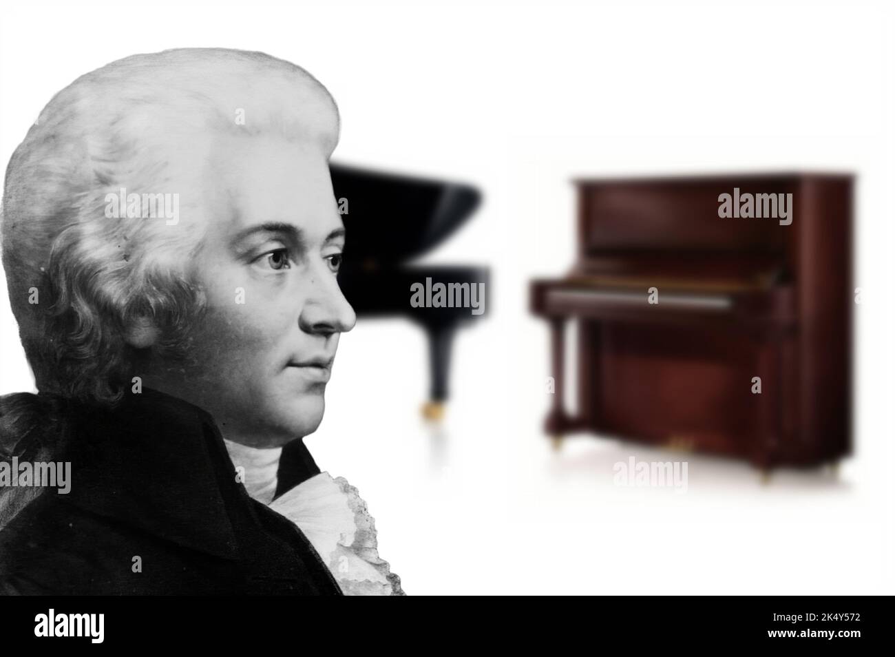 Partitura mozart Banque de photographies et d’images à haute résolution ...