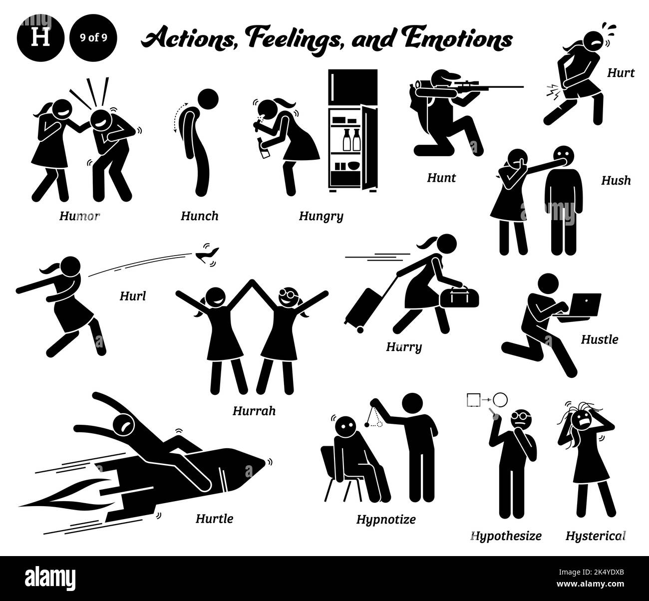 Personnes pictogramme rire Banque de photographies et d’images à haute ...