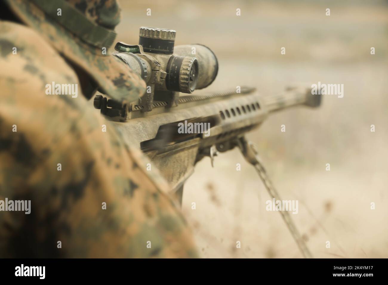 M107 sniper rifle Banque de photographies et d’images à haute ...