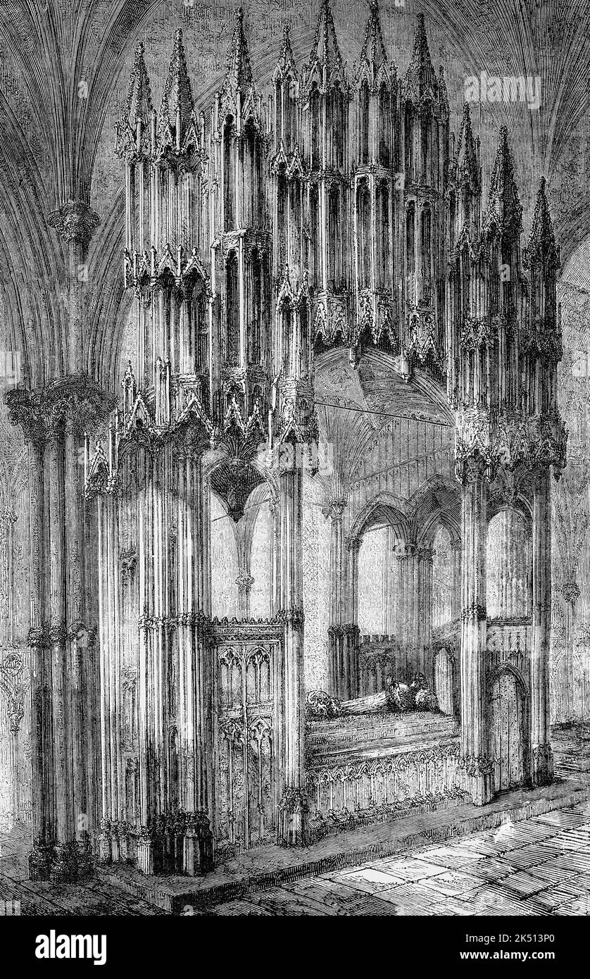 The Chantry in Winchester Cathedral, Hampshire, Angleterre, du cardinal ...