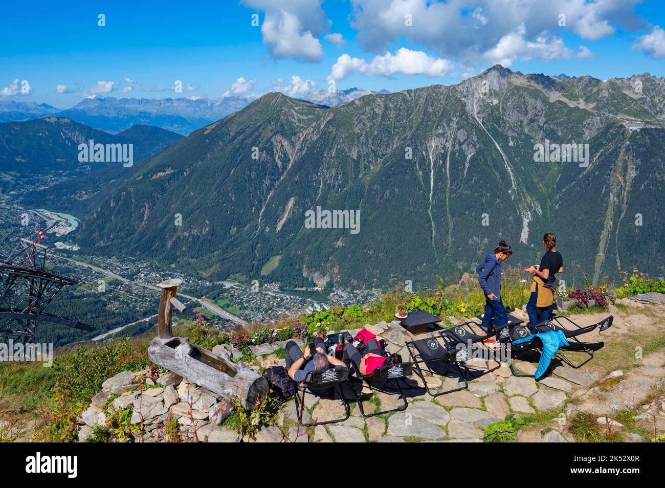 France, haute Savoie (74), massif du Mont blanc, Chamonix, randonnée ...