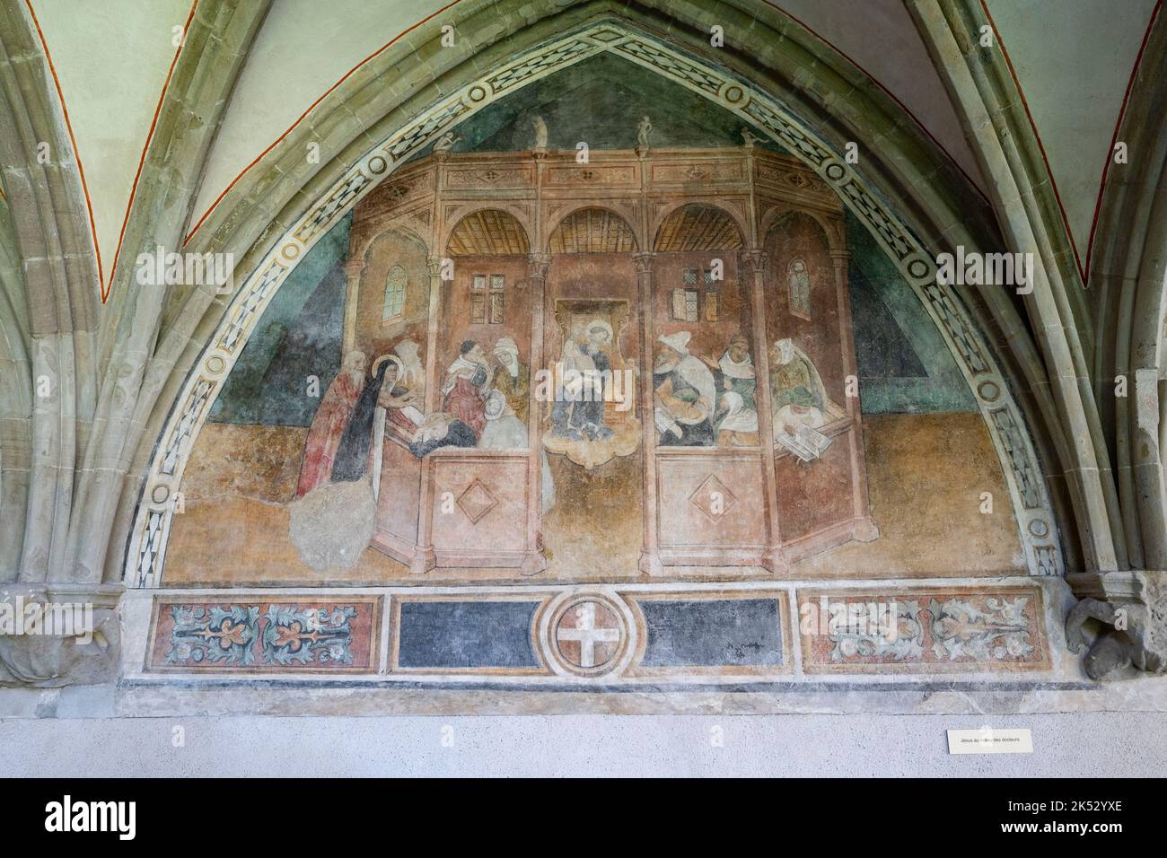 France, haute Savoie, massif du Chablais, abondance, musée de l'abbaye ...