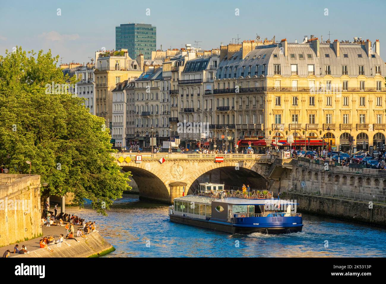 France, Paris, les rives de la Seine classées au patrimoine mondial de ...